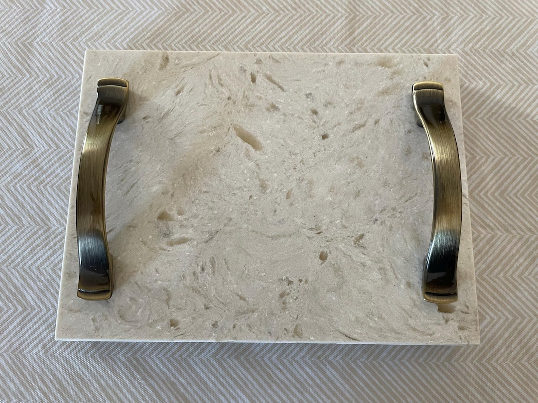 Quartz Charcuterie Board, Serving Tray, Trivet, Plant Stand With ...