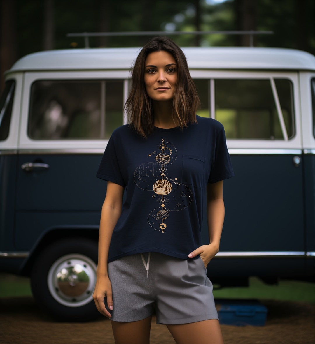 Alchemy Esoteric Shirt , Moon Phases Long Sleeve Shirt , Astronomy ...