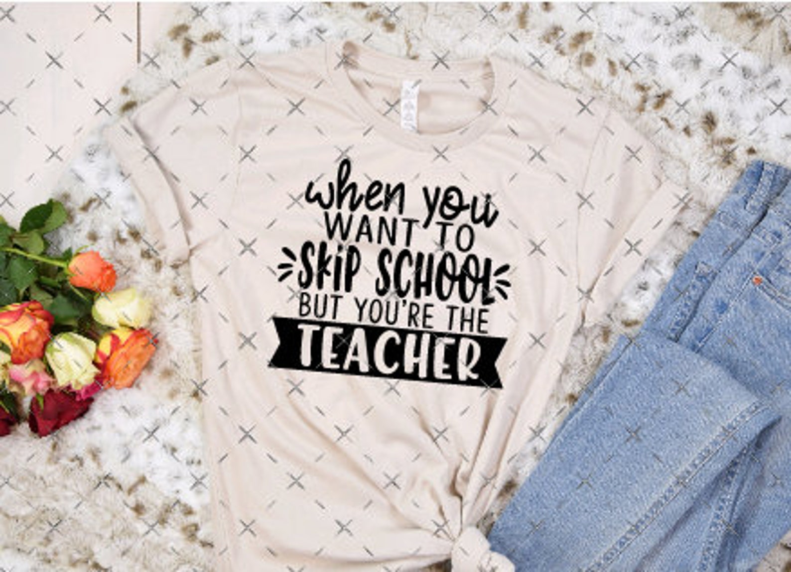 Teacher Skip School Svg, Humor Teacher Svg, Snarky Teacher Quote, Funny ...