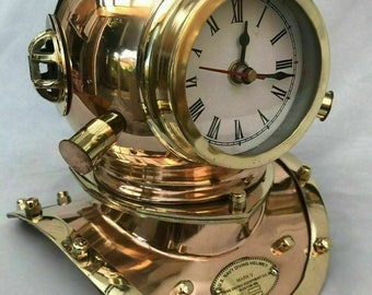 Divers Helmet Clock - Etsy