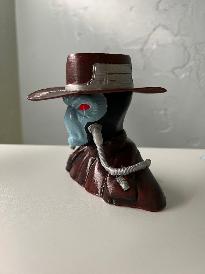 The Book of Boba Fett Cad Bane Bust Cake Topper/decor - Etsy
