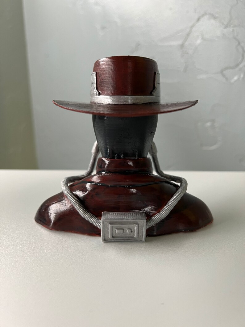 The Book of Boba Fett Cad Bane Bust Cake Topper/decor - Etsy