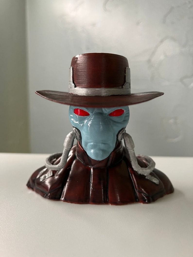 The Book of Boba Fett Cad Bane Bust Cake Topper/decor - Etsy
