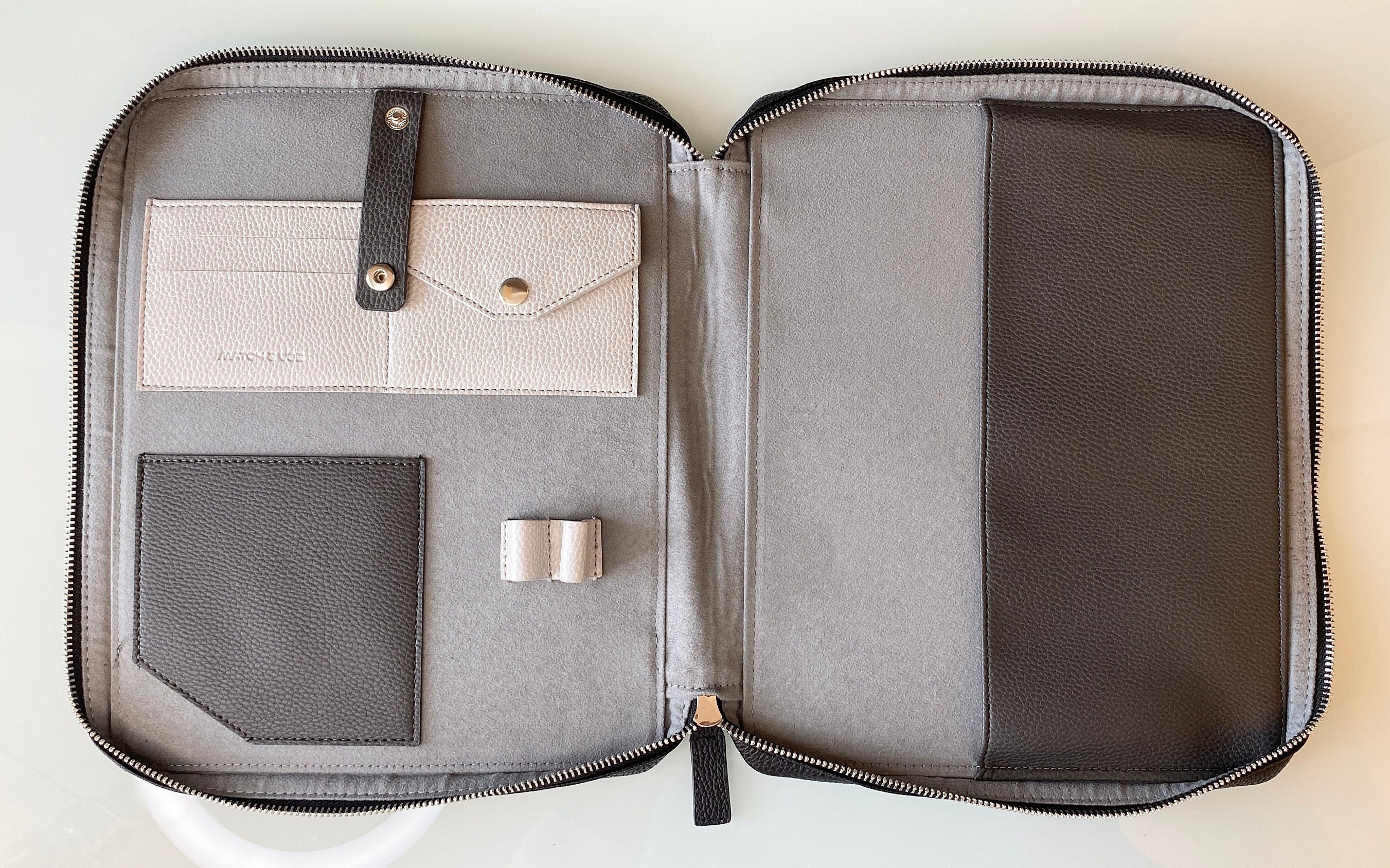 Vegan Leather Portfolio Document Bag Business Portfolio Document ...