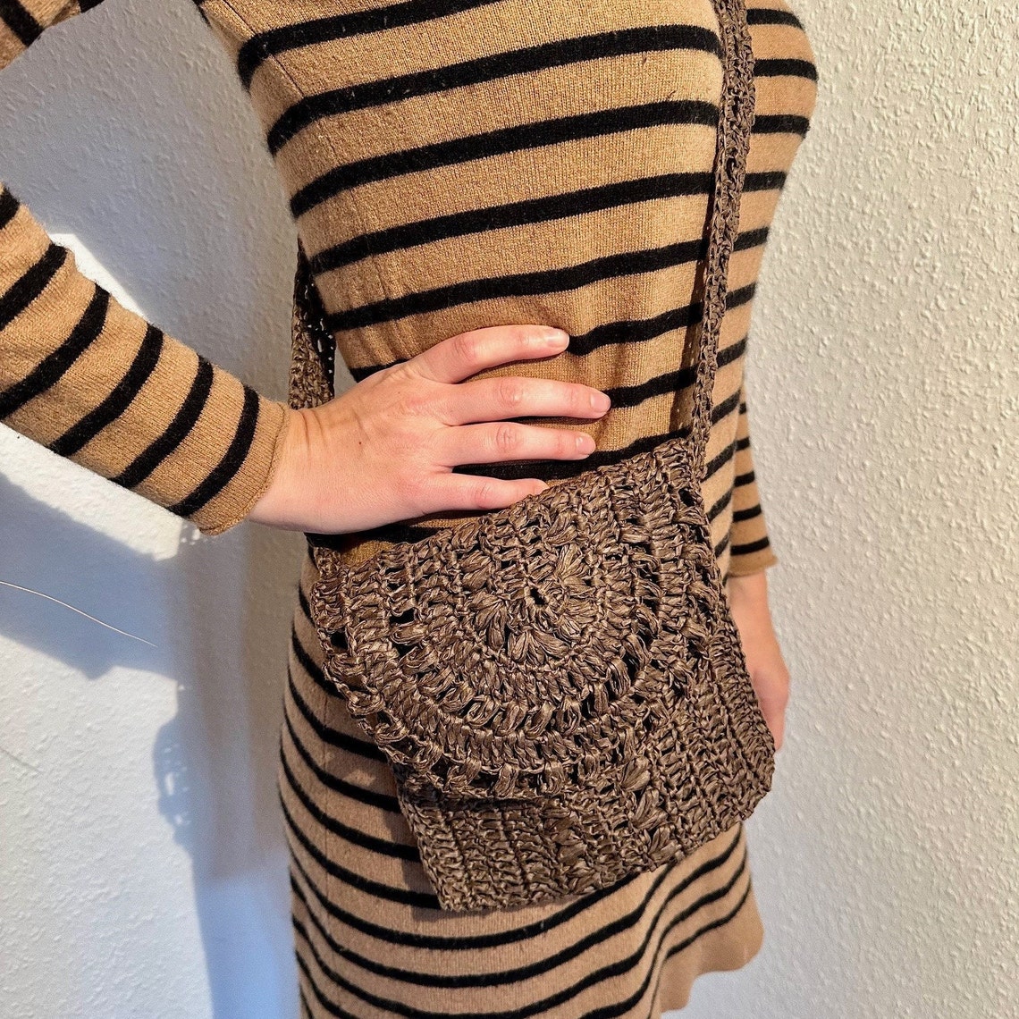 Shoulder Bag Papyrus, Crochet Pattern - Etsy