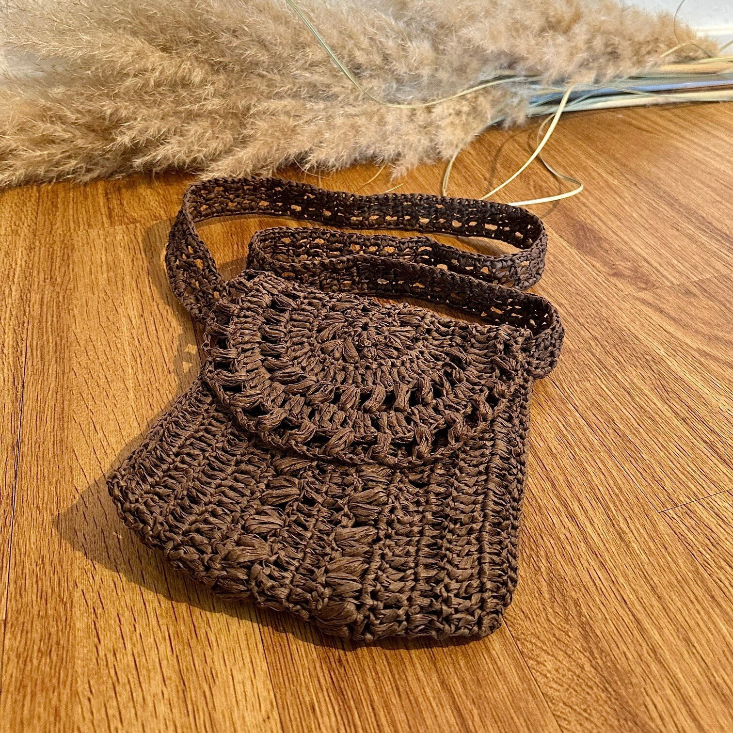 Shoulder Bag Papyrus, Crochet Pattern - Etsy