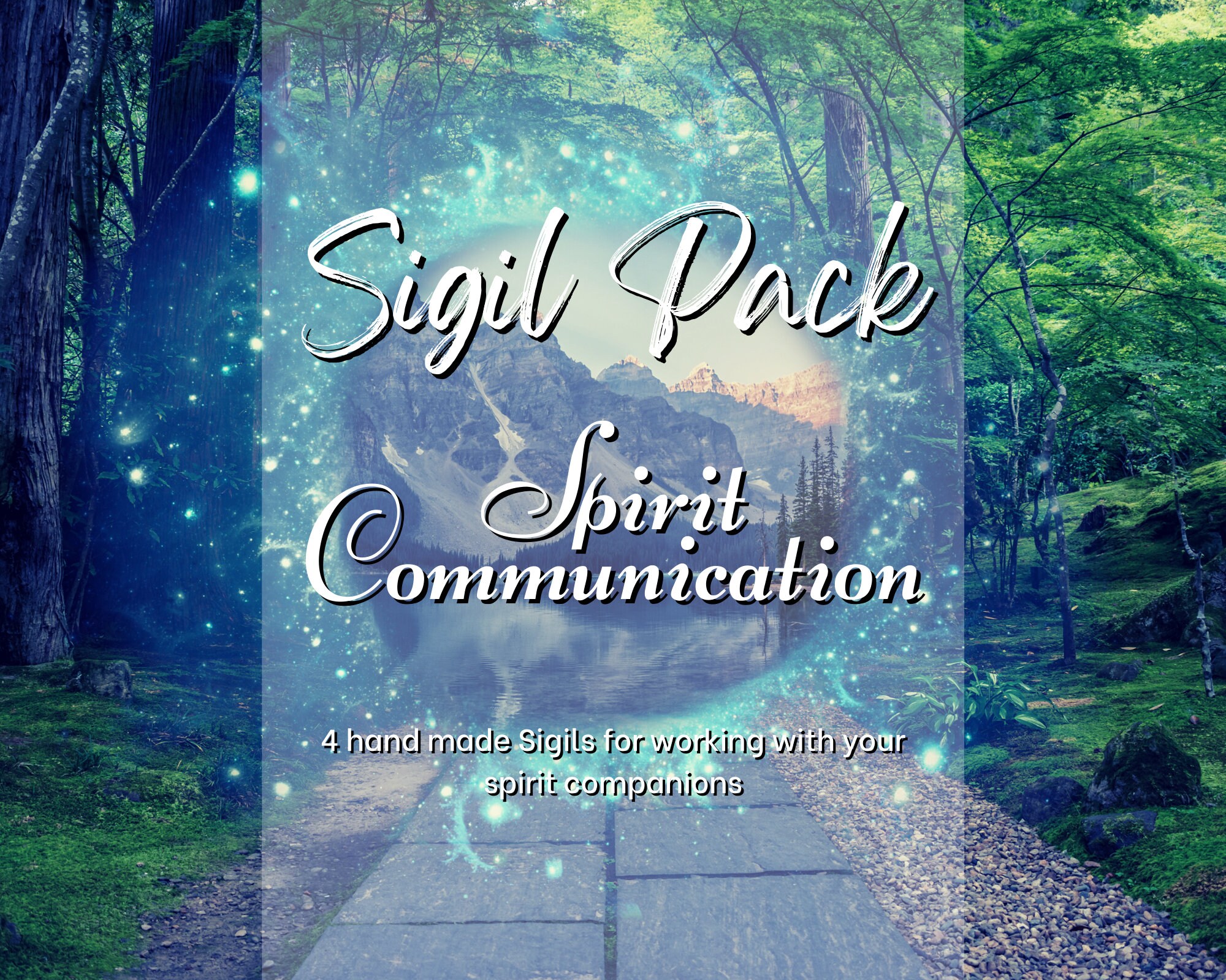 Sigil Pack 4 Handmade Sigils for Spirit Communication - Etsy