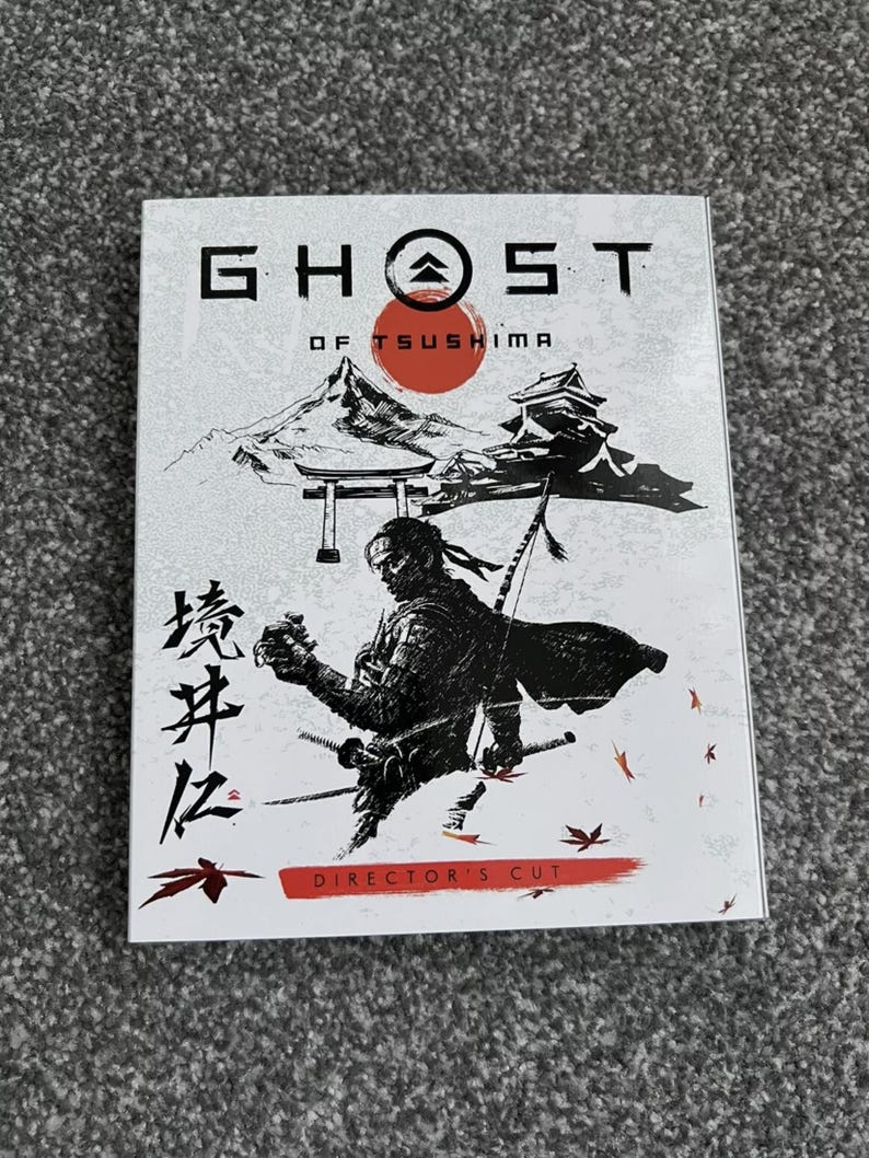 Ghost of Tsushima PS5 / PS4 Playstation 5 Slipcover Sleeves for the ...