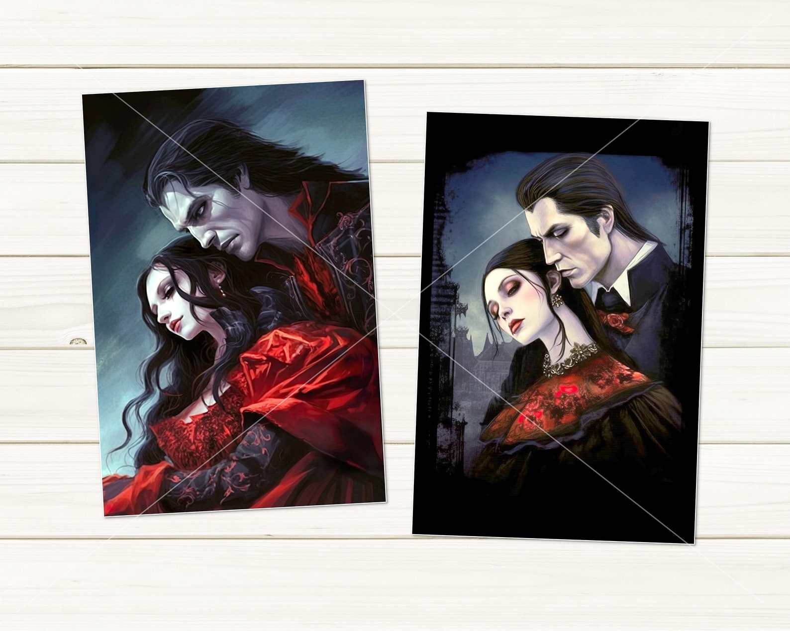 Vampire Inspired Junk Journal Kit, Printable Ephemera Pack, Journal ...