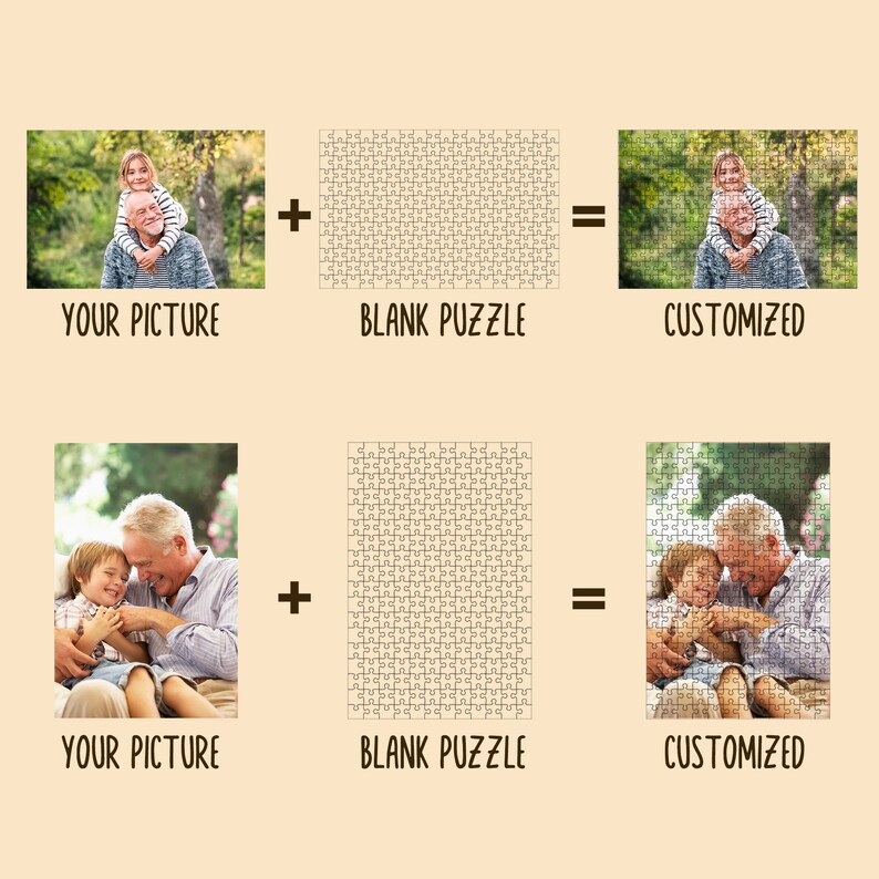 Photo Puzzle 500 or 1000 Piece, Custom Jigsaw Puzzle, Personalised Jigsaw Puzzle 1000 Pieces ...