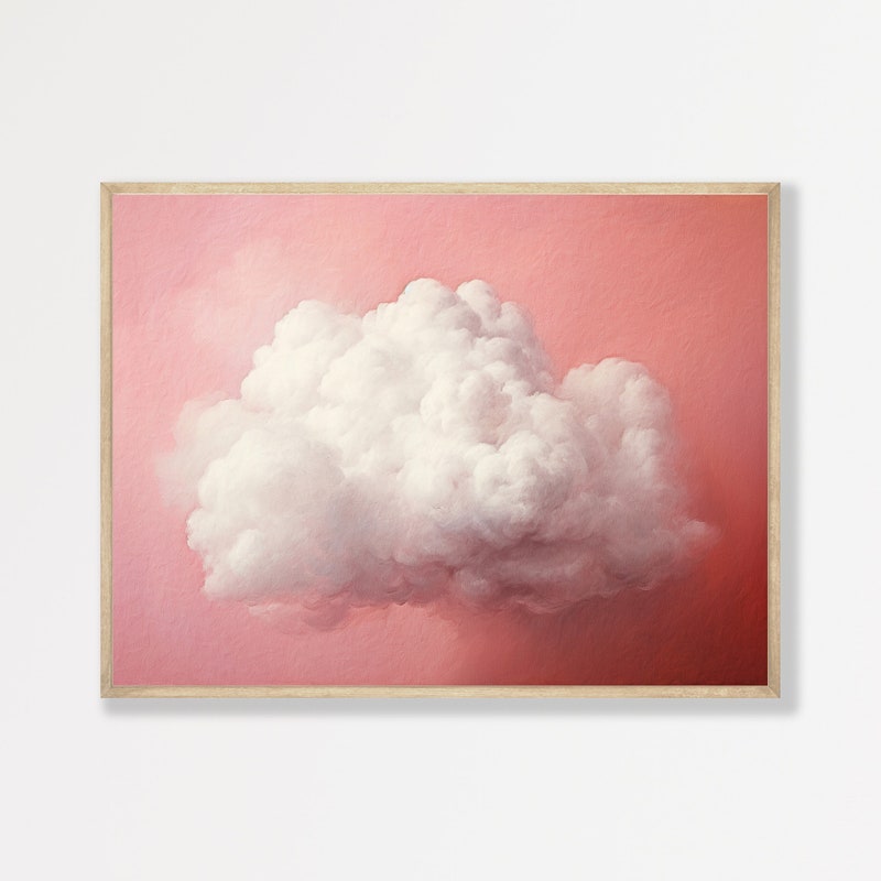 Cloud Art Print - Etsy