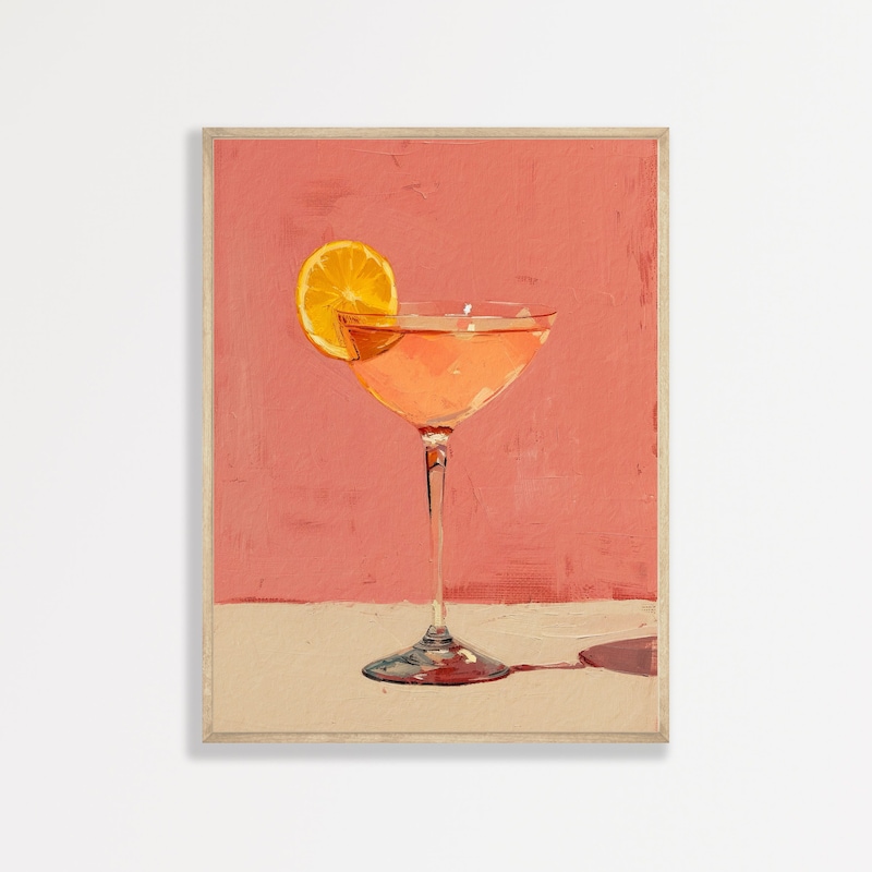 Cocktail Print - Etsy