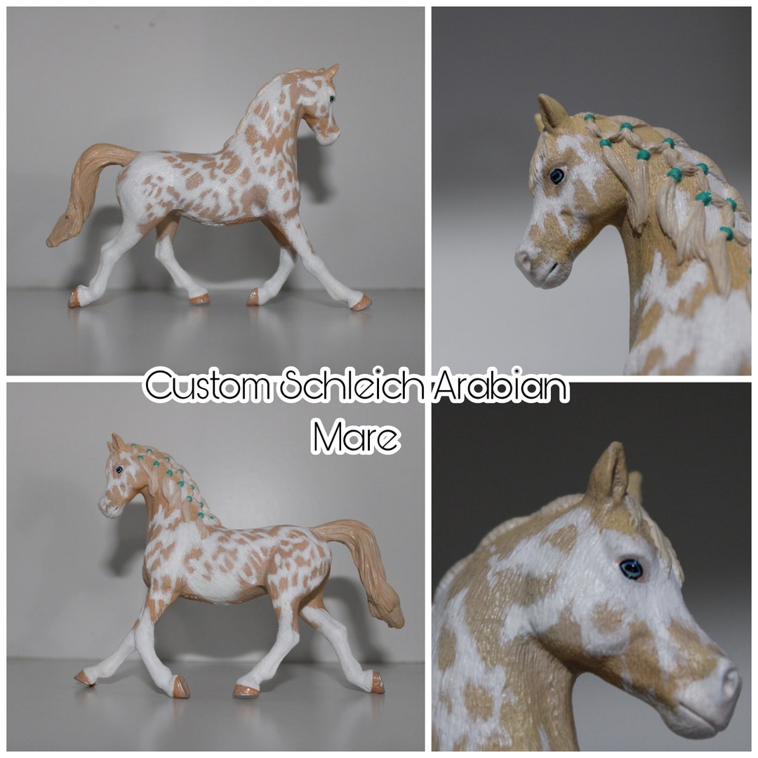 Schleich Arabian Mare Palomino Appaloosa - Etsy