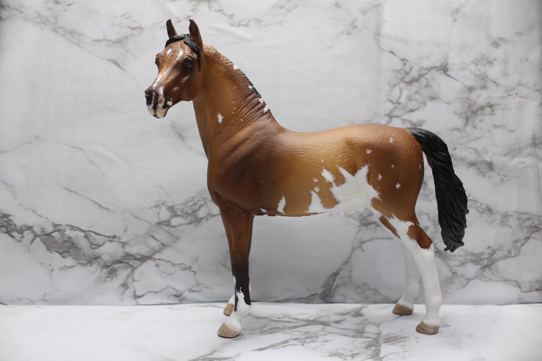 Custom Collecta Arabian Stallion - Bay Sabino - Etsy