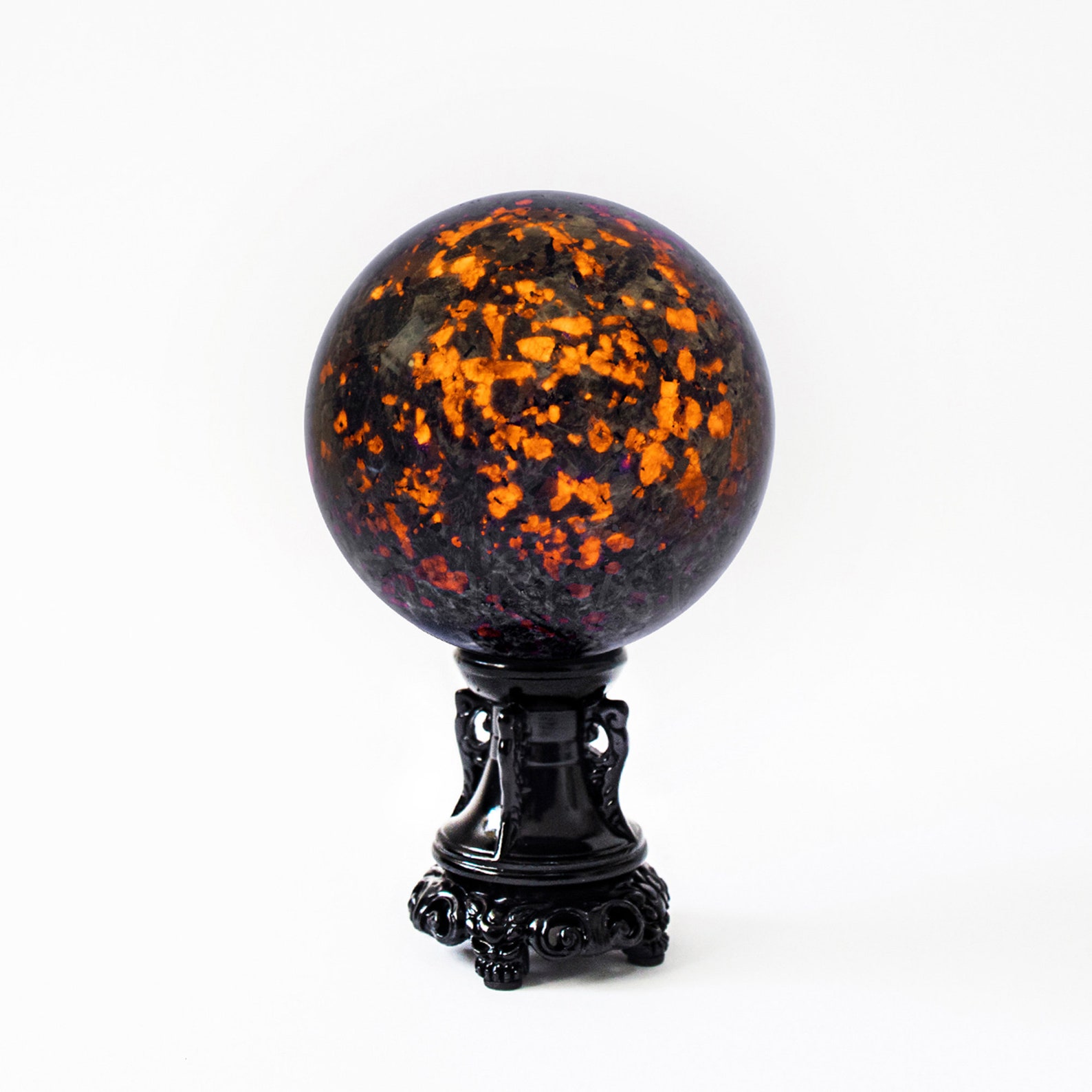 Natural Fluorescent Sodalite Crystal Sphere Ball 100 80 60 MM - Etsy