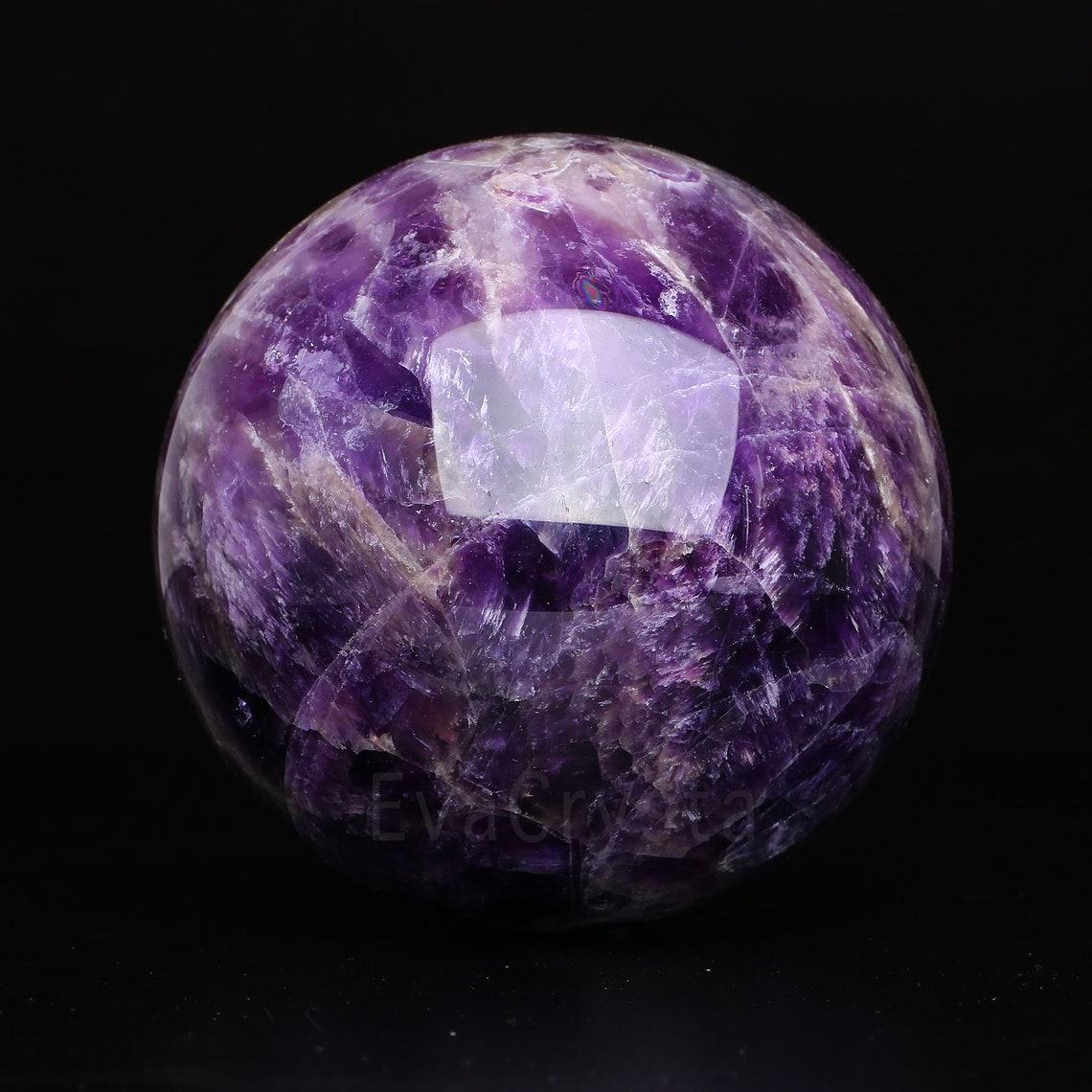 Natural Amethyst Sphere Amethyst Ball Crystal Sphere 100mm - Etsy