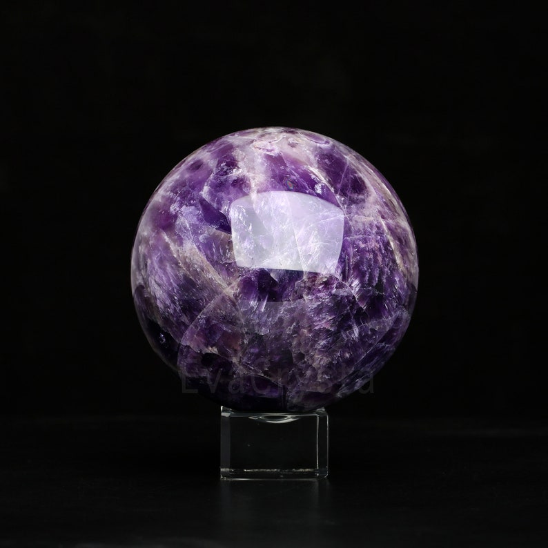 Natural Amethyst Sphere Amethyst Ball Crystal Sphere 100mm - Etsy