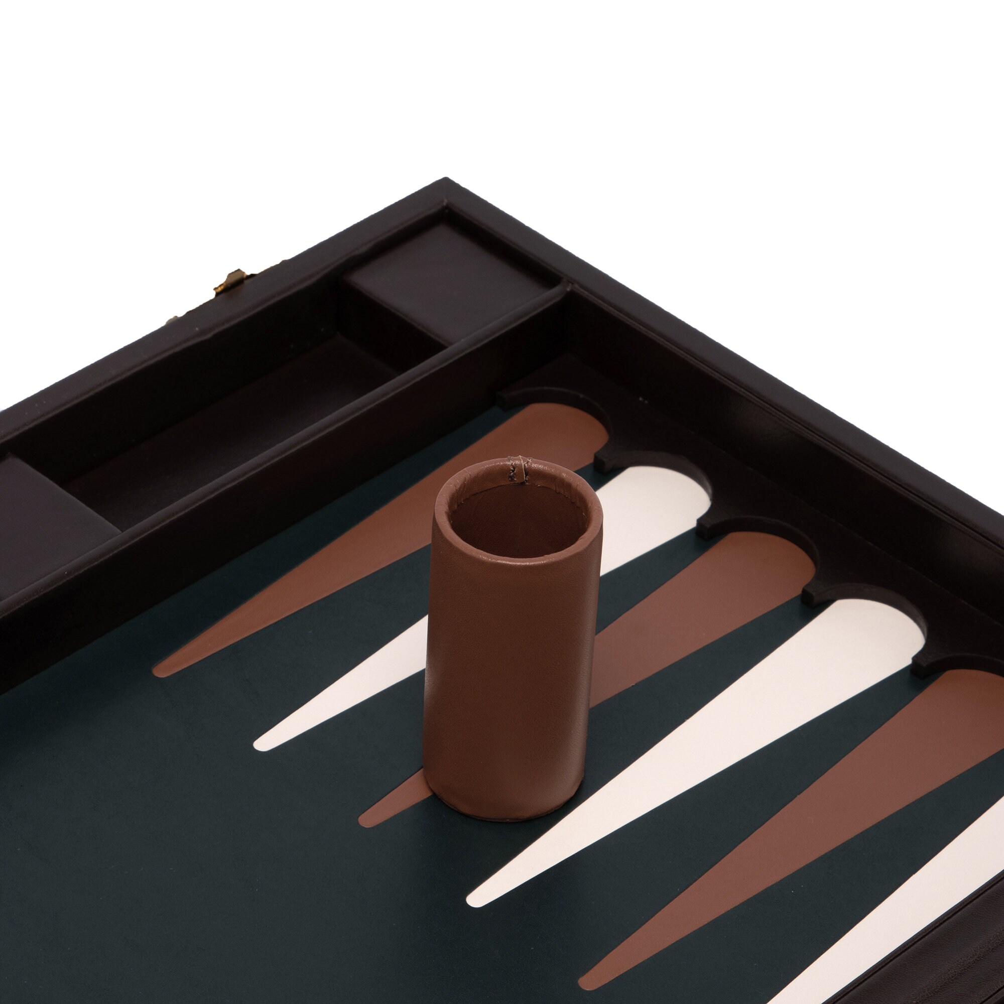 Large Size Brown Leather Backgammon Set & Premium Suitcase Shaped - Etsy