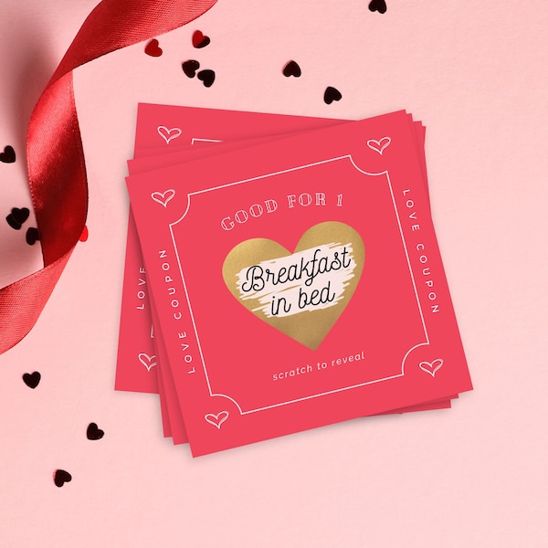 Love Voucher for Him - Etsy