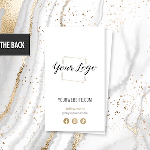 Scratch off Custom Logo Thank You Cards, Small Business Thank You Cards ...