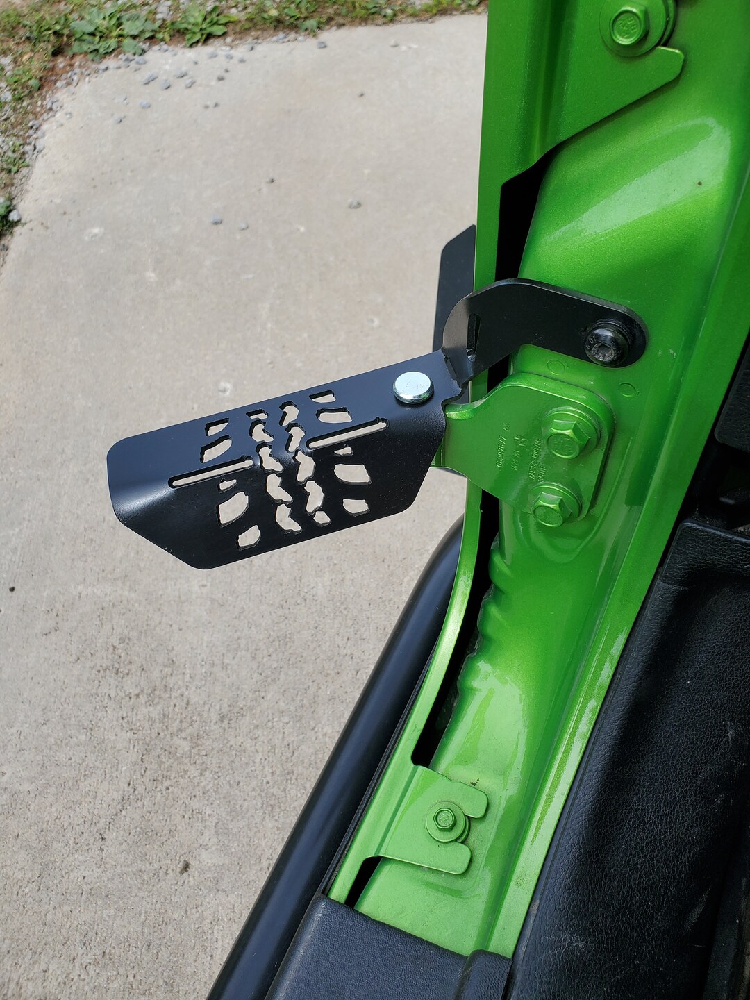 Foot Rest Foot Pegs Fits Jeep JL Wrangler and JT Gladiator (tire Tread ...