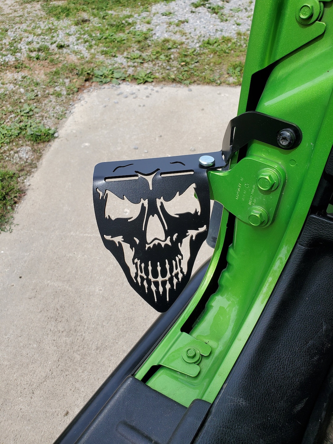 Foot Rest Foot Pegs Fits Jeep JL Wrangler and JT Gladiator (skull) Pair ...