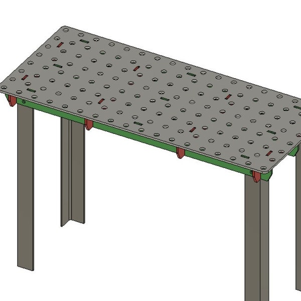 Welding Table Dxf - Etsy