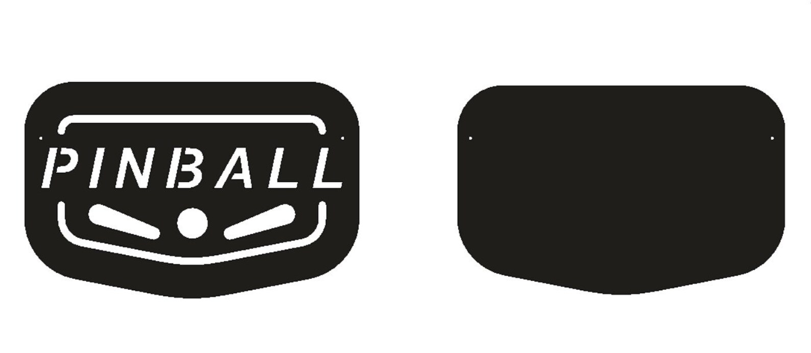 Pinball Sign DXF File (digital Download) - Etsy