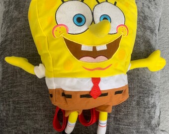 Spongebob Plush Backpack - Etsy