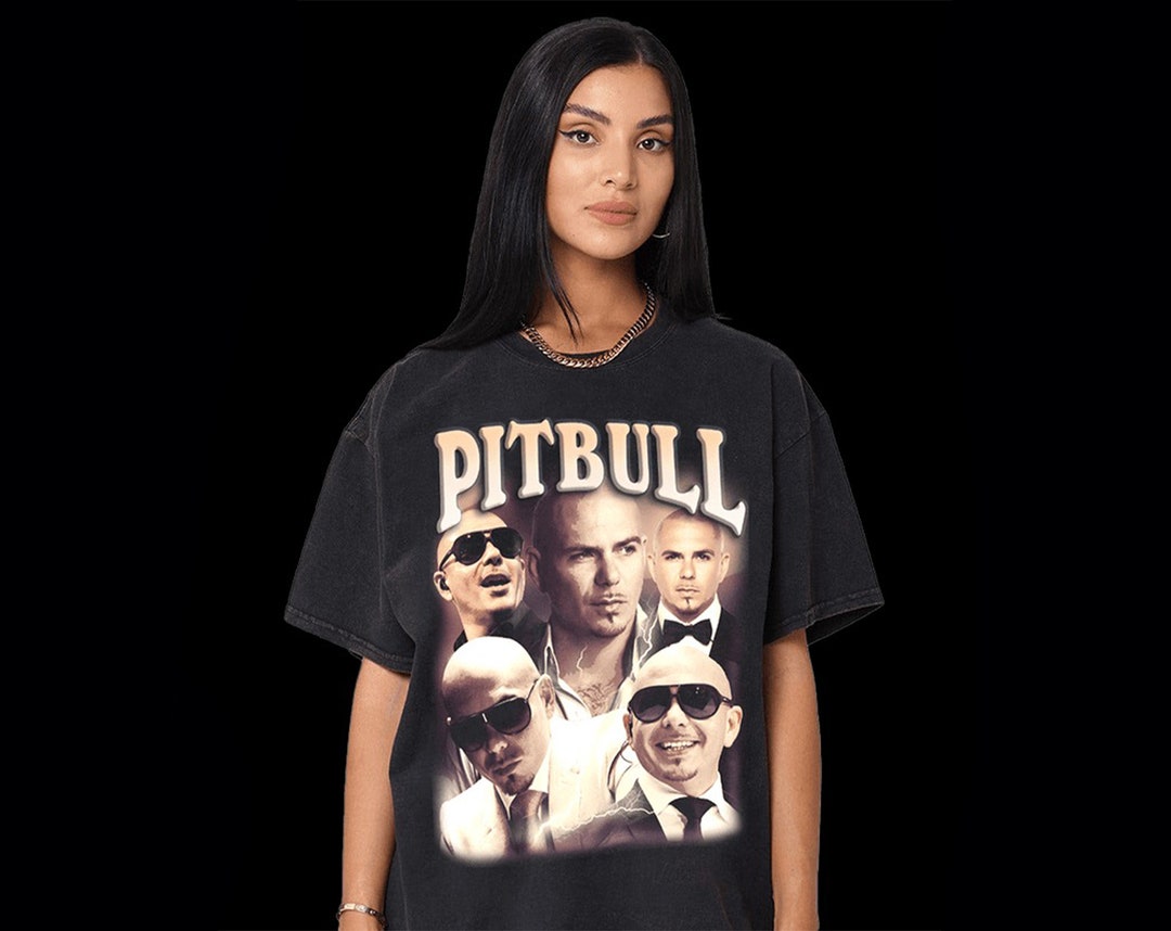 Vintage Bootleg 90s Pitbull Shirt Music Rap Shirt Rapper - Etsy