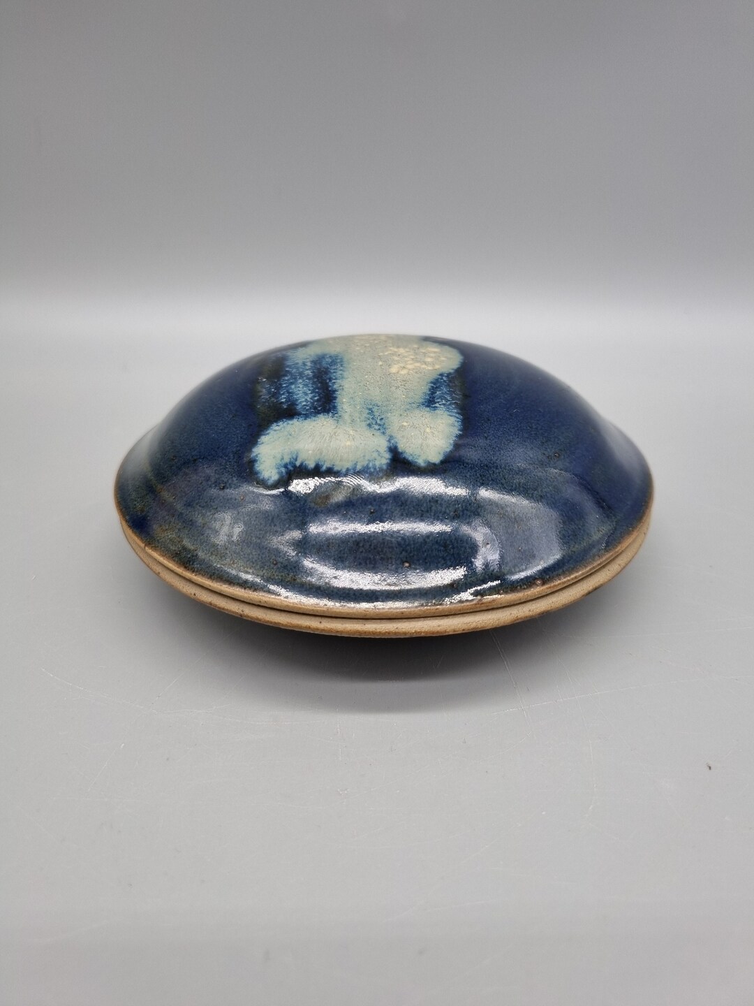 A Studio Pottery 'clam-shell' Bowl and Lid, Very Good Condition ...