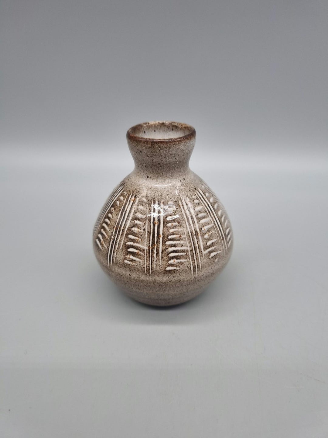 A David Leach, Miniature Studio Pottery Bud / Posy Vase, Bulb, Personal ...