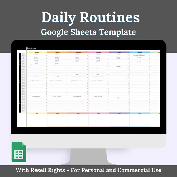 Morning Routine - Etsy