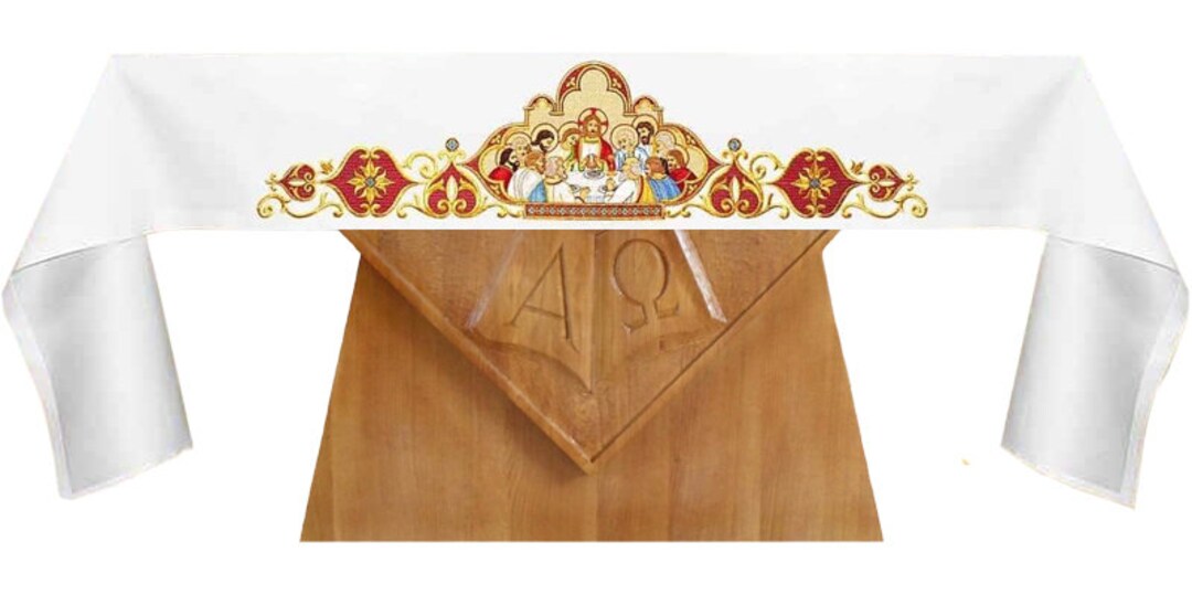 Altar Cloth "last Supper" - Etsy