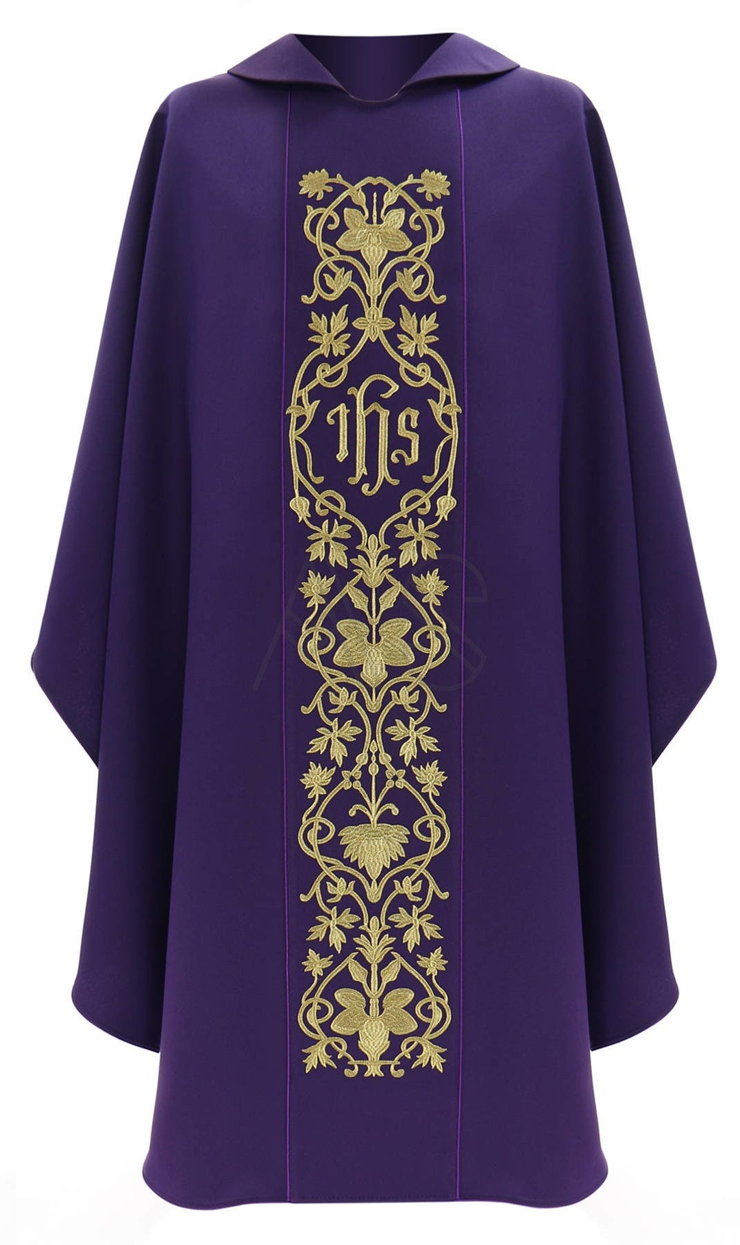 Embroidered Gothic Chasuble With Matching Table - Etsy
