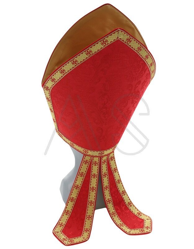 Red Miter Decorated Embroidery - Etsy