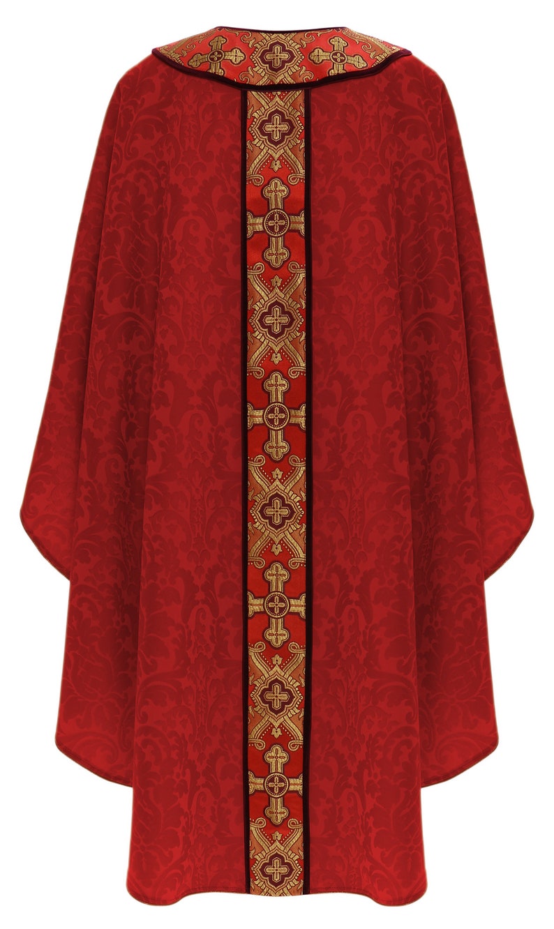 Gothic Chasuble With Matching Table, Decorated High Quality Orphrey ...