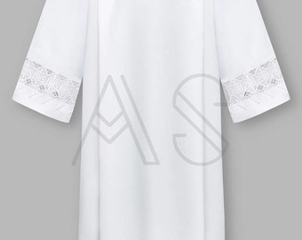 White Alb With Lace - Etsy