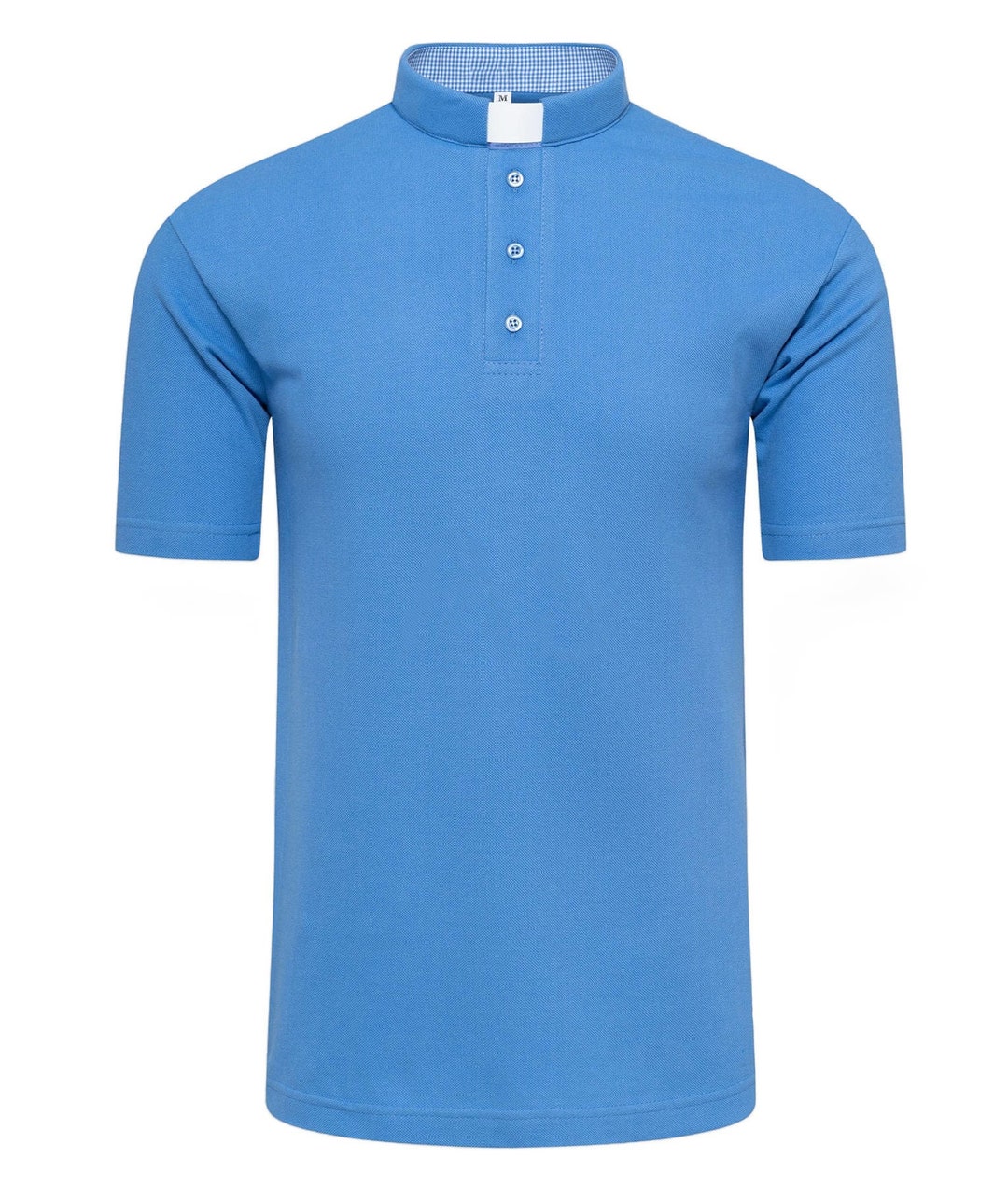 Clerical Polo Shirt, Color Blue - Etsy