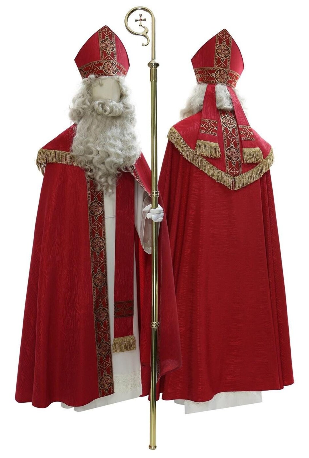 Set for Christmas, Saint Nicholas Costume - Etsy