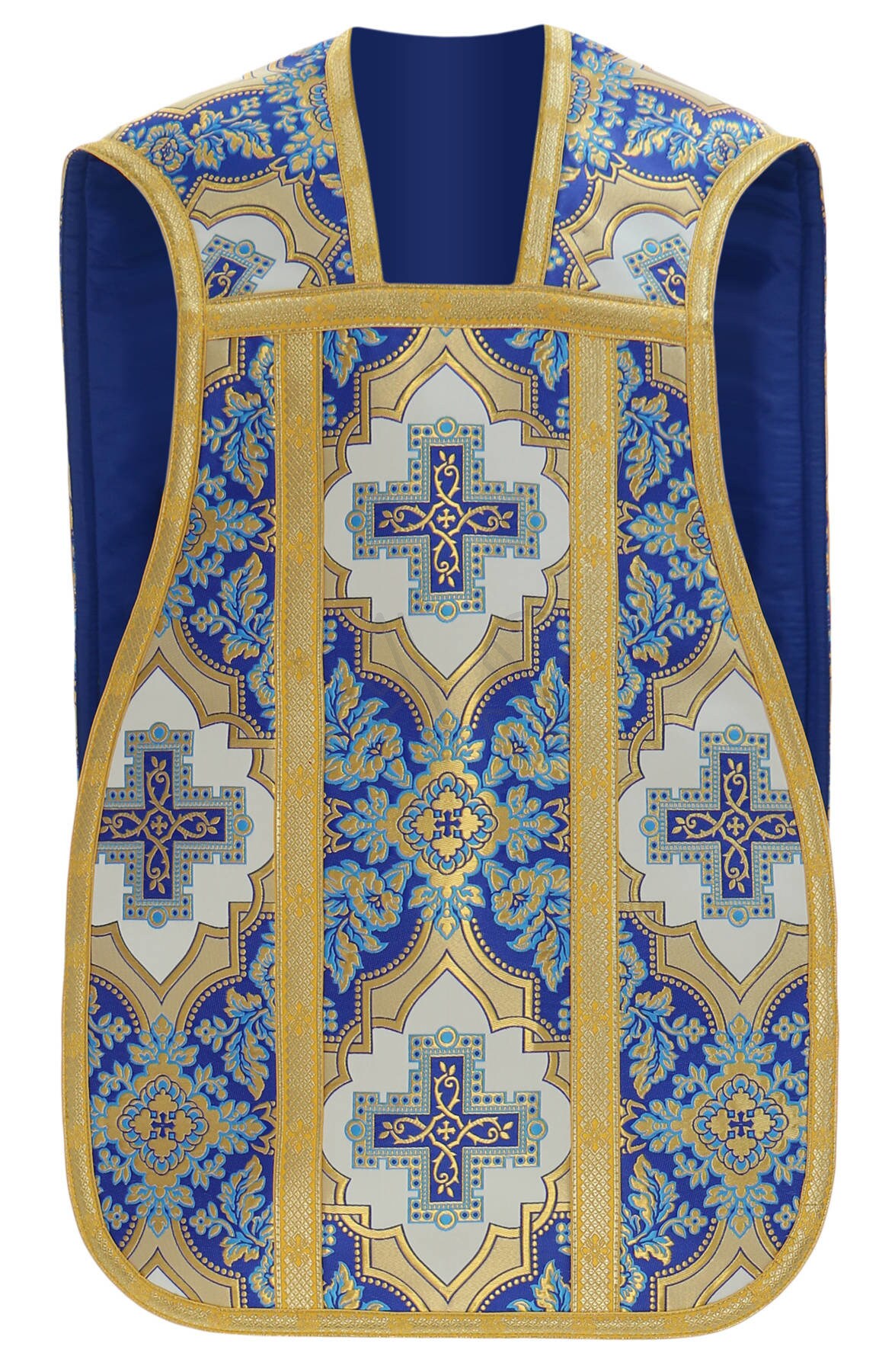 Marian Roman Chasuble With Matching Stole, Maniple, Burse and Chalice ...