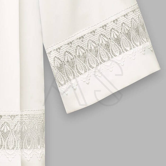 Cream Surplice/cotta With Lace - Etsy