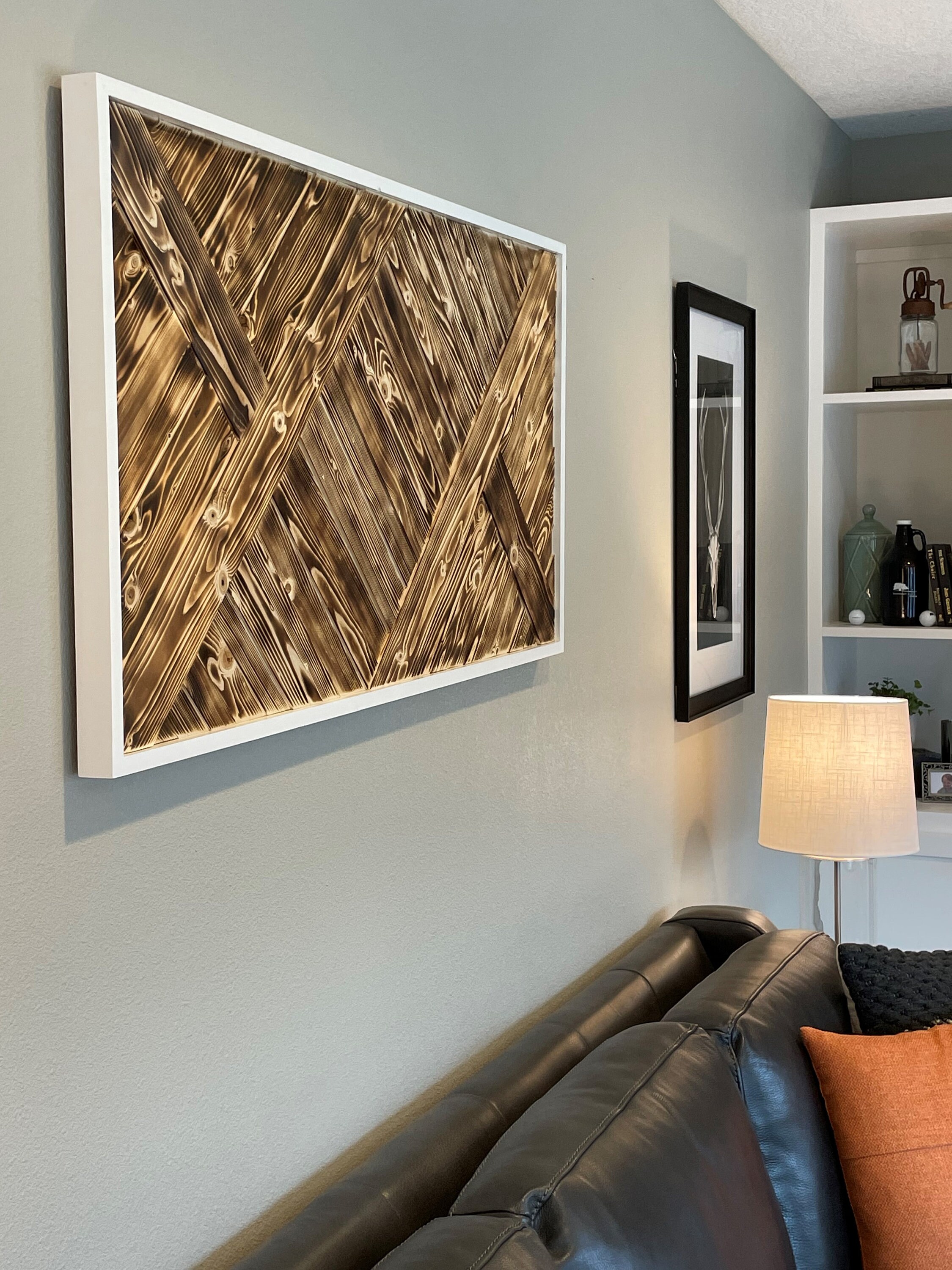 Geometric Wood Wall Hanging - Etsy