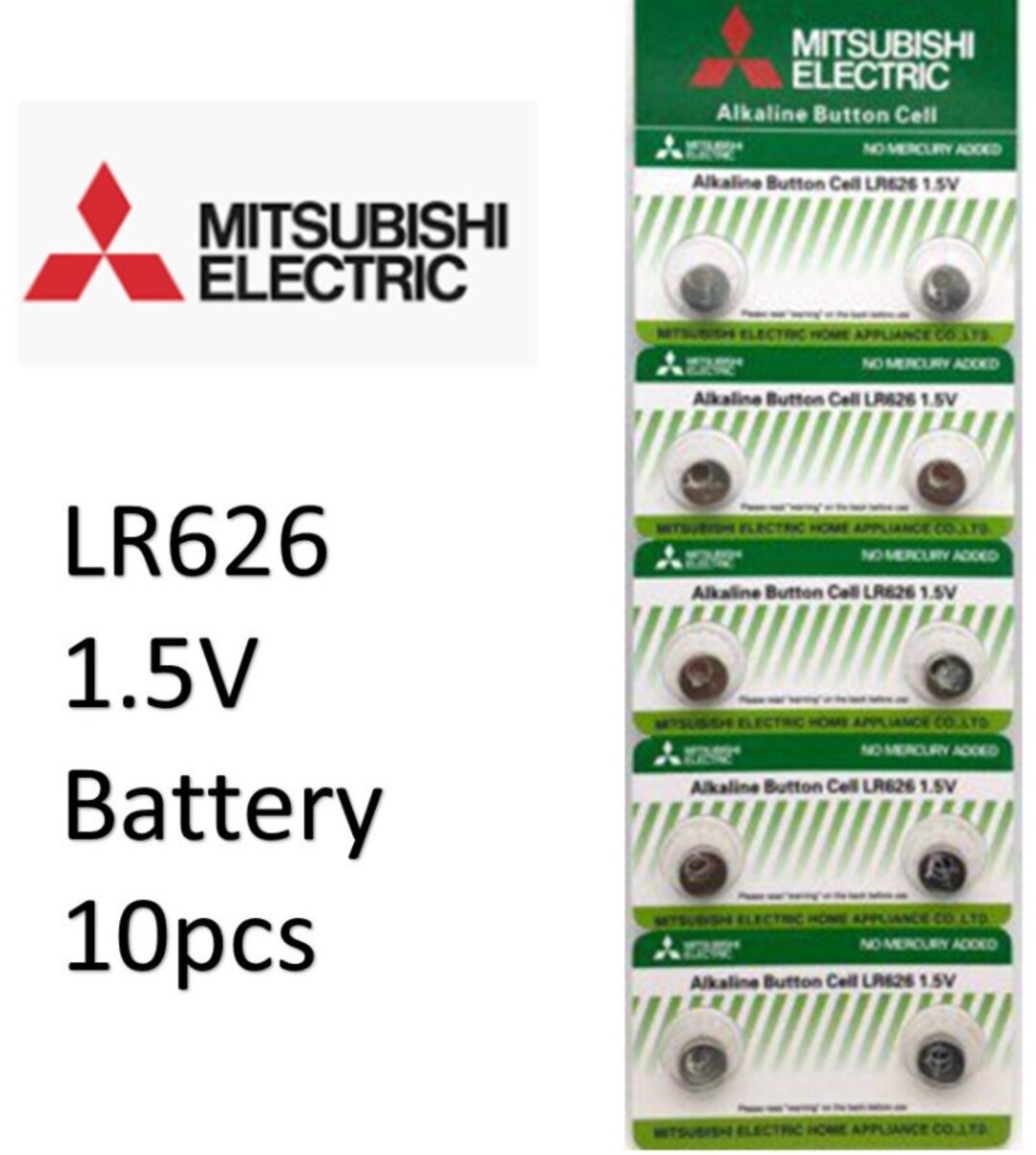 10 Pieces Battery Batteries SR626SW 377 LR626 AG4 1.5V Volt Alkaline ...