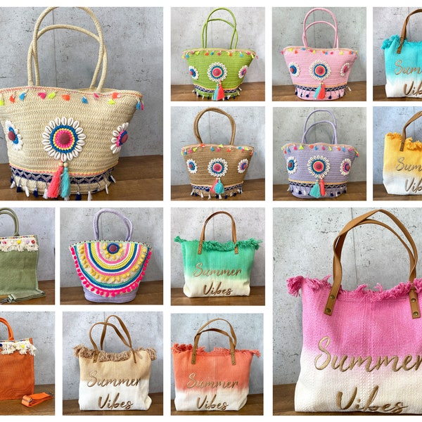 Strohtasche - Etsy.de