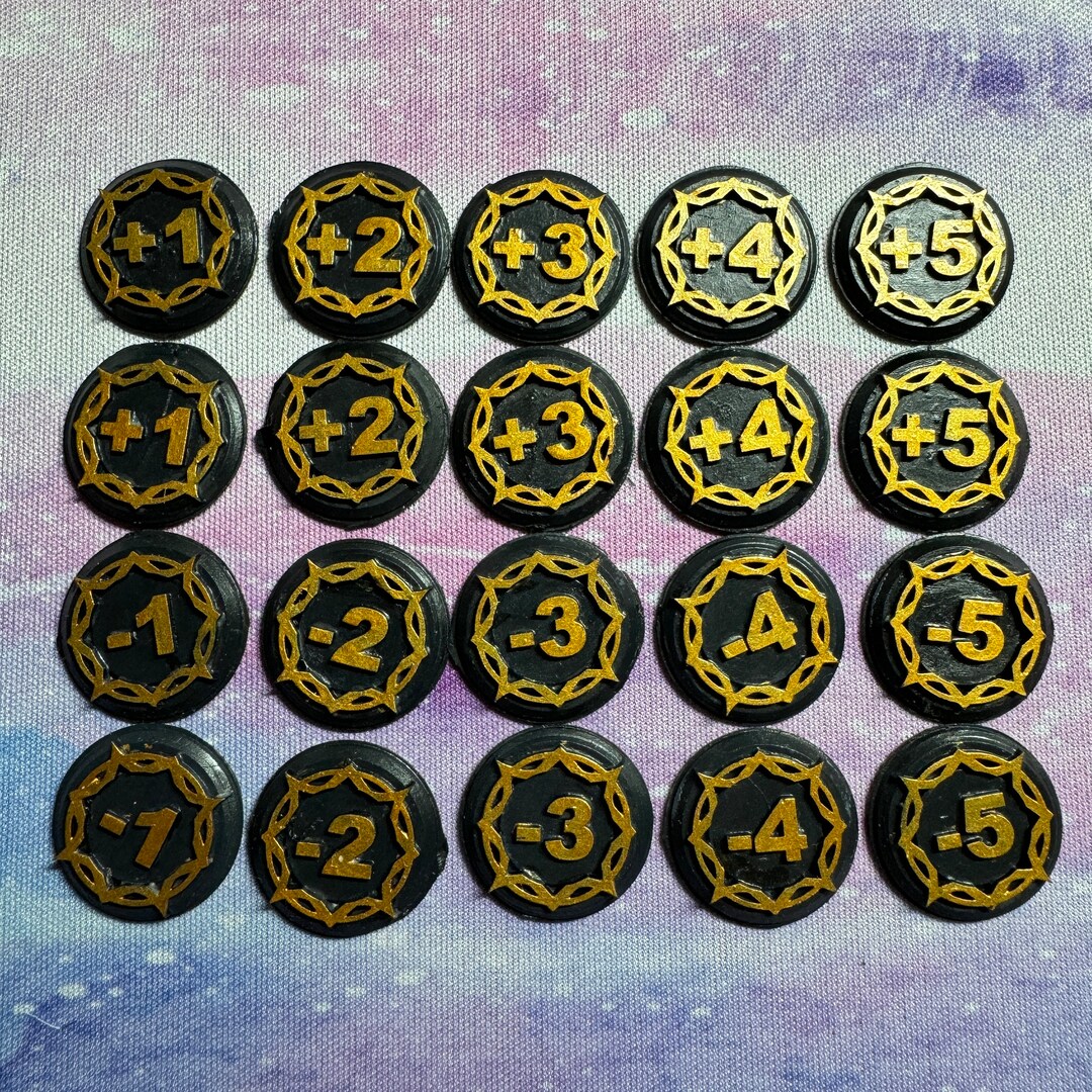 Lorcana 3D Printed, Strength Counters you Choose Which Ones You Want ...