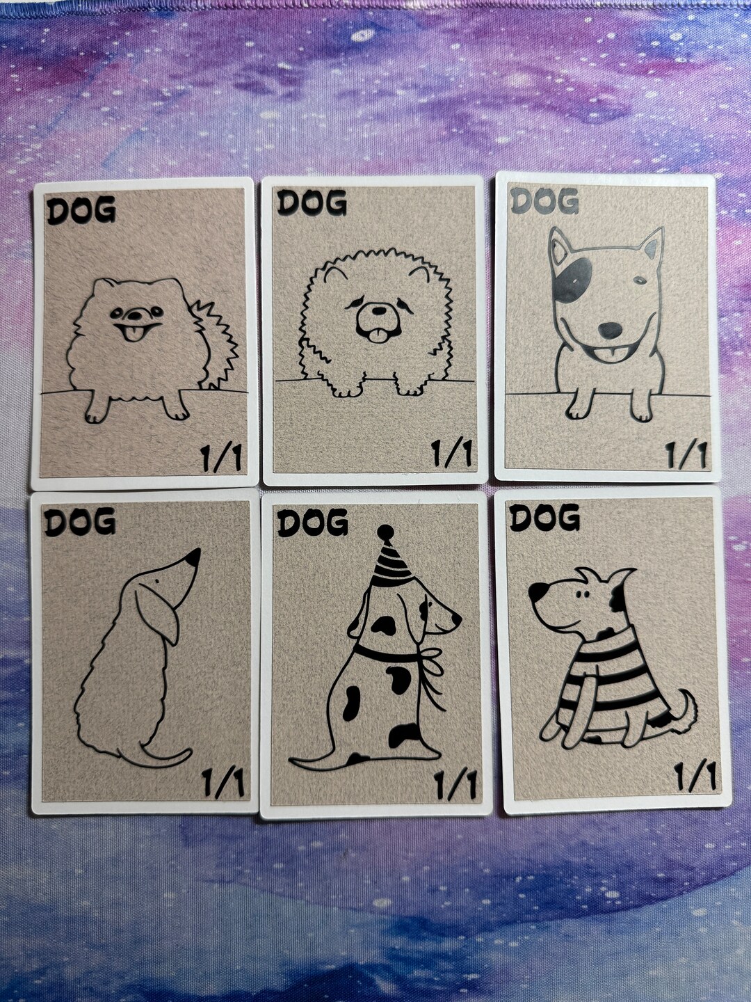 Magic the Gathering Compatible 1/1 Dog Tokens Secret Lair. Rin and Seri ...