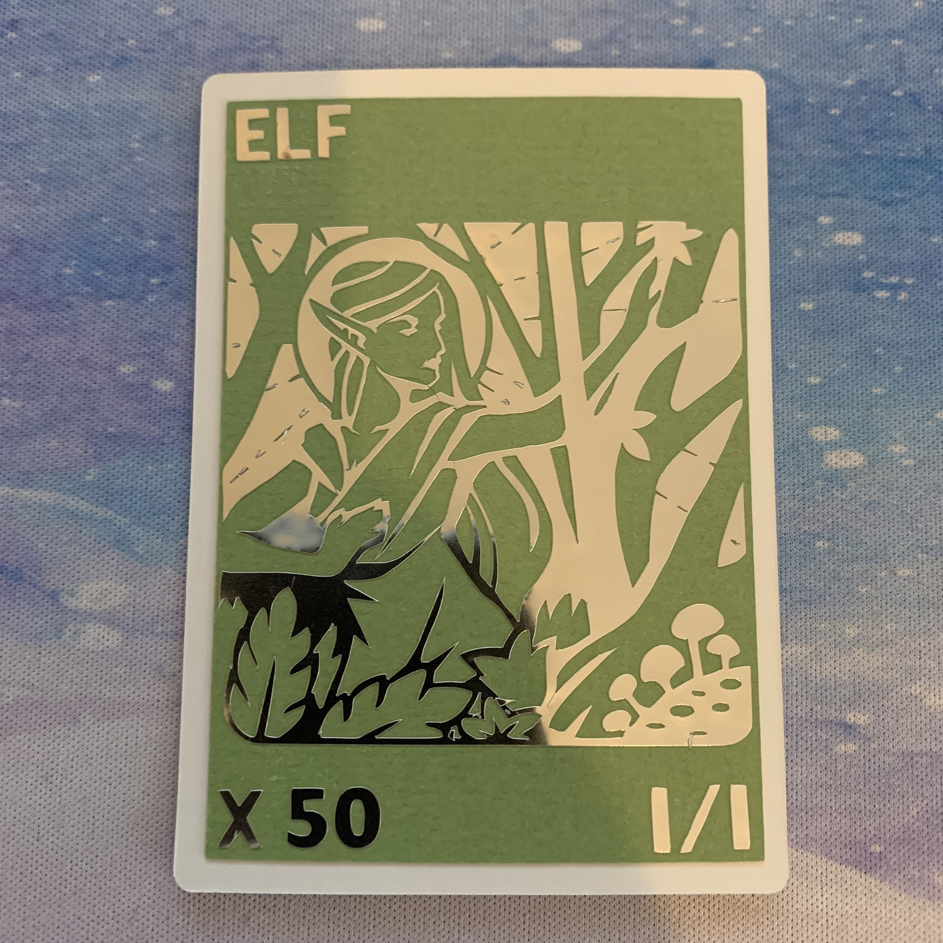 Magic the Gathering Elf Multiplier Tokens - Etsy