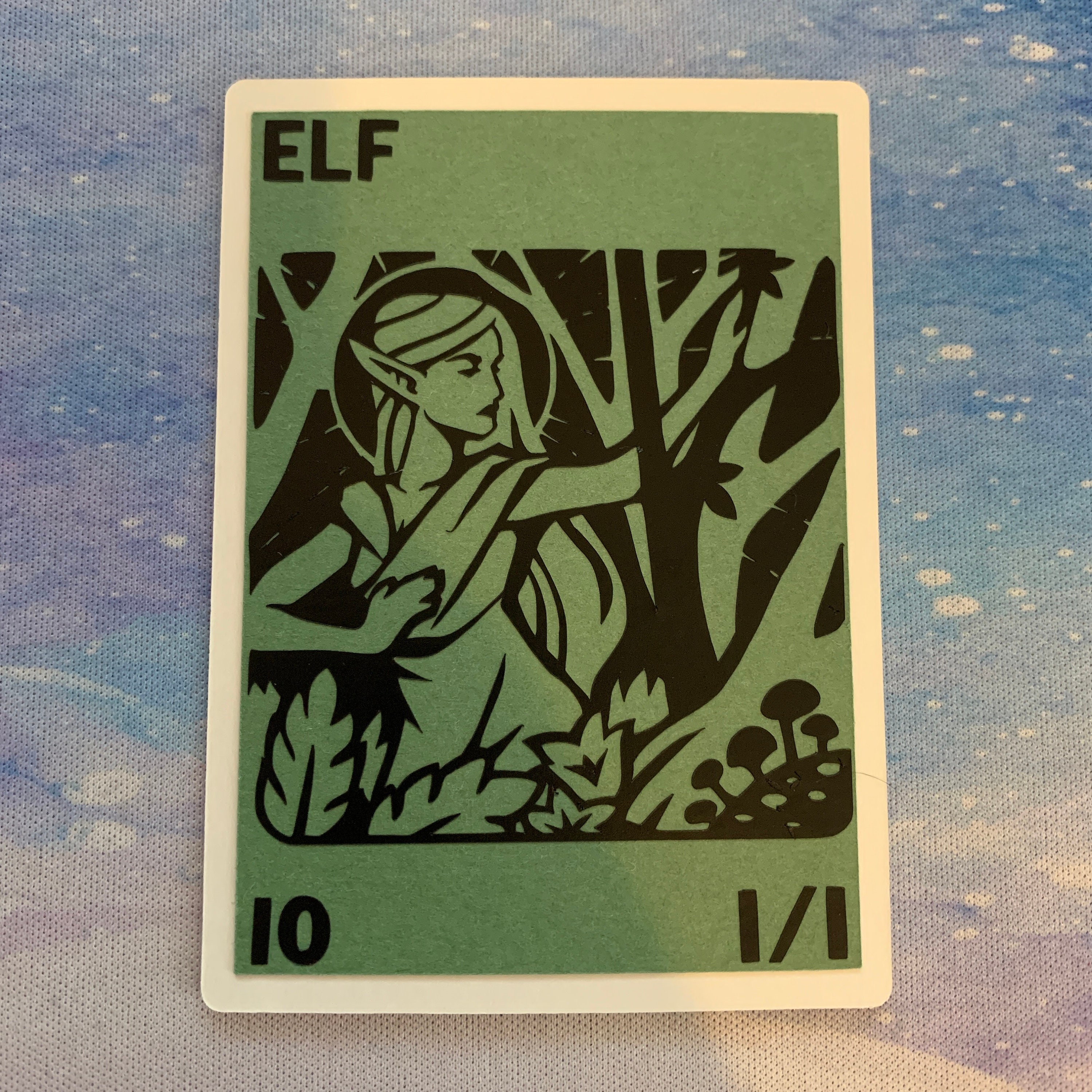 Magic the Gathering Elf Multiplier Tokens - Etsy