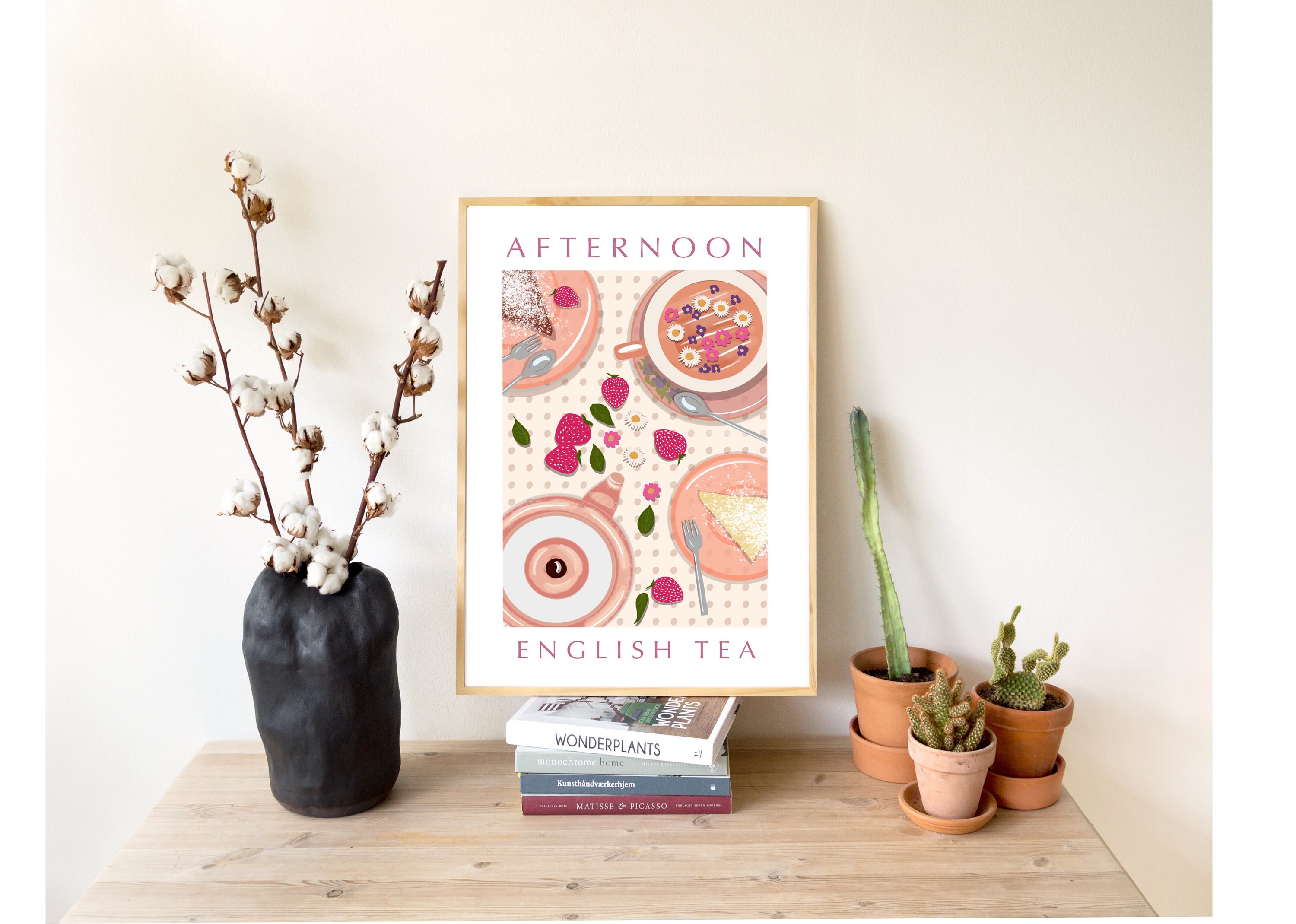 Digital Download of Afternoon Tea, Printable, Kitchen Print, Instant ...
